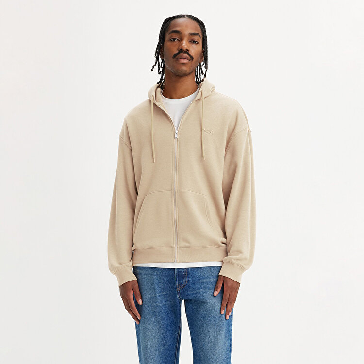 Levis Seasonal Erkek Bej Kapüşonlu Ceket A7771-0000 - Sporthink