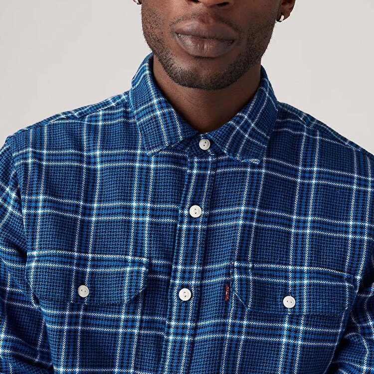 Levis Worker Clove Erkek Mavi Gömlek 19573-0239 - Sporthink