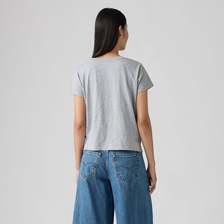 Levi's Graphic Boxy Kadın Gri Tişört A8804-0042 - Sporthink